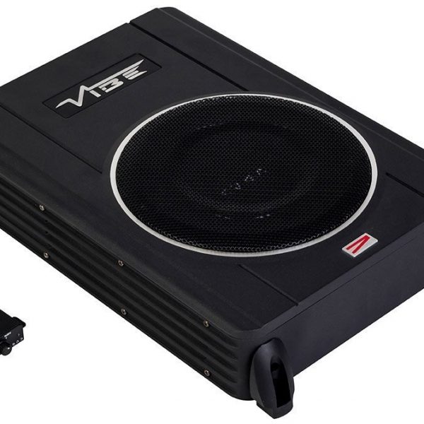 Vibe Audio CVENC8-V4 Cven 8 Inch Slimline Active Subwoofer Enclosure ...
